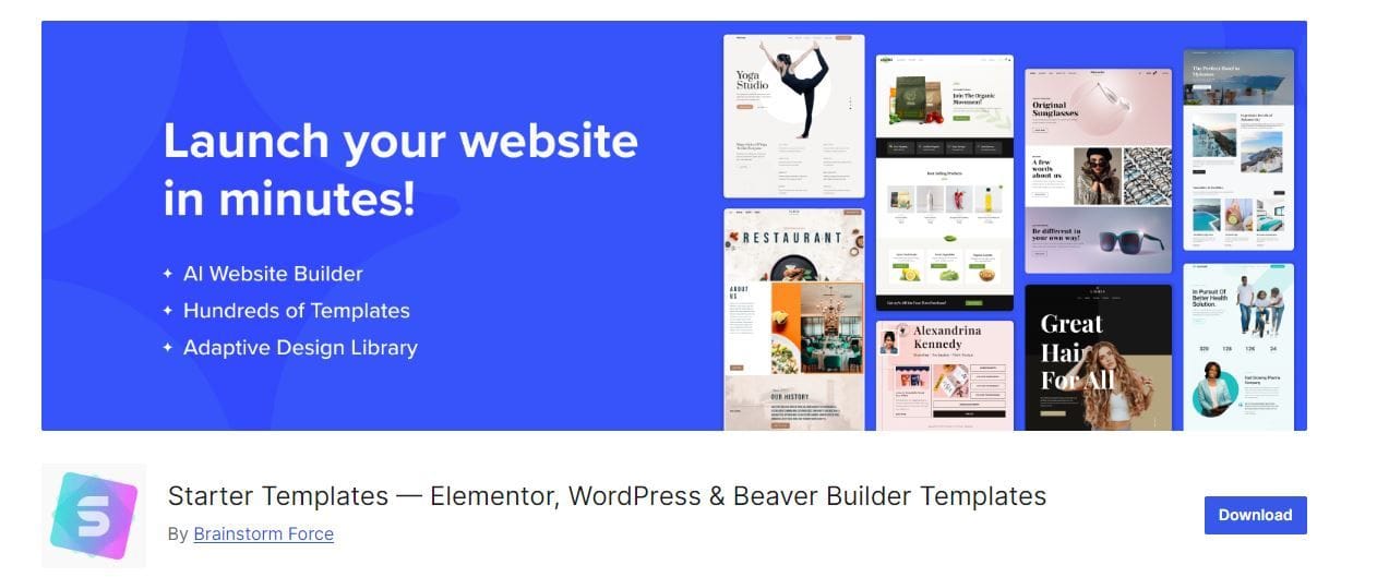 20 Best Free Elementor Templates in 2026