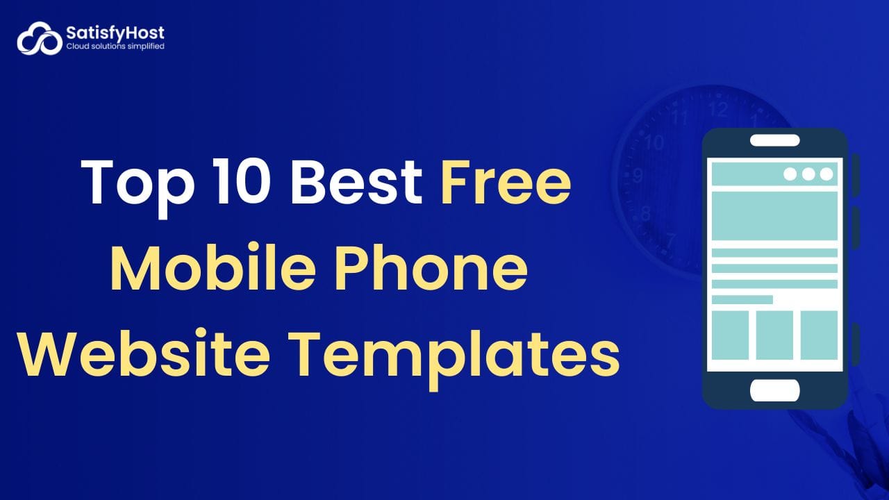 Top 10 Best Free Mobile Phone Website Templates in 2026