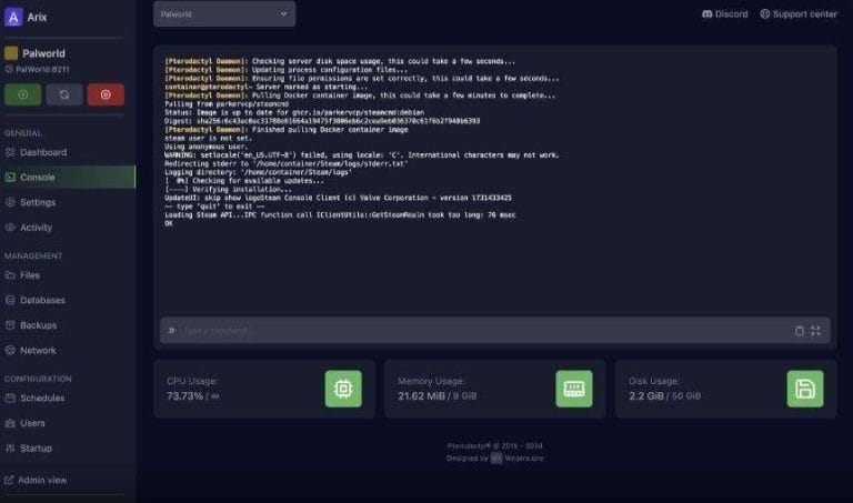 Top 10 Best Pterodactyl Themes for Game Server Customization in 2025