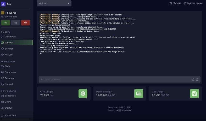 Top 10 Best Pterodactyl Themes for Game Server Customization in 2025